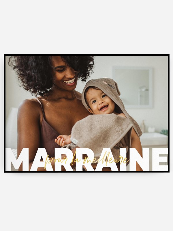 Affiche "Ma Marraine"