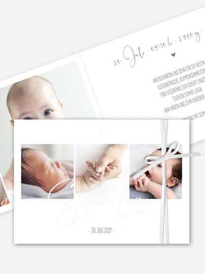 Geburtskarte "Miracle"