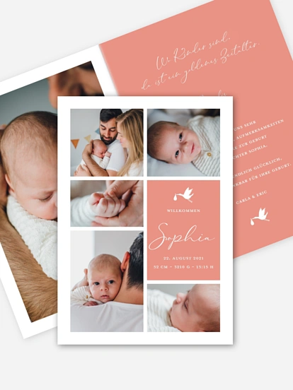 Geburtskarte "Miracle"