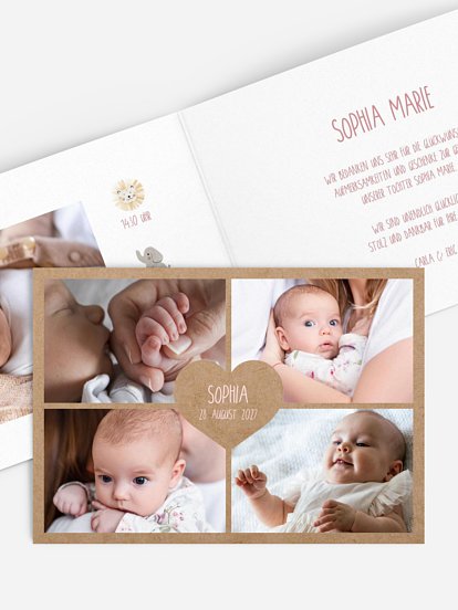 Geburtskarte "Lovely Blessing"