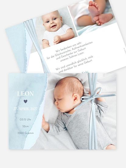 Geburtskarte "Lovely Blessing"