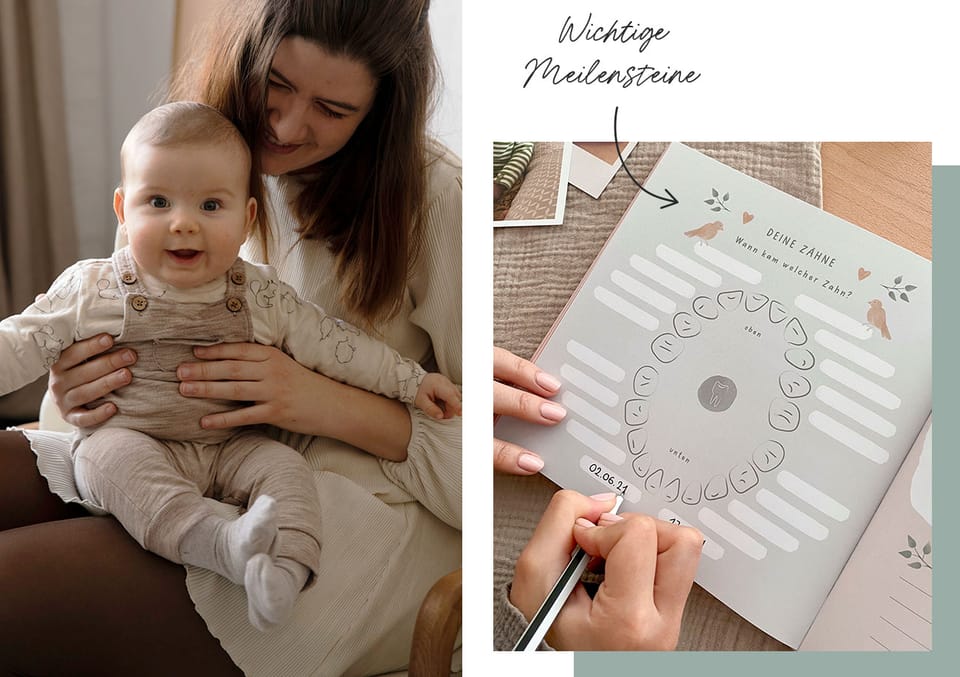 Babytagebuch selbst gestalten