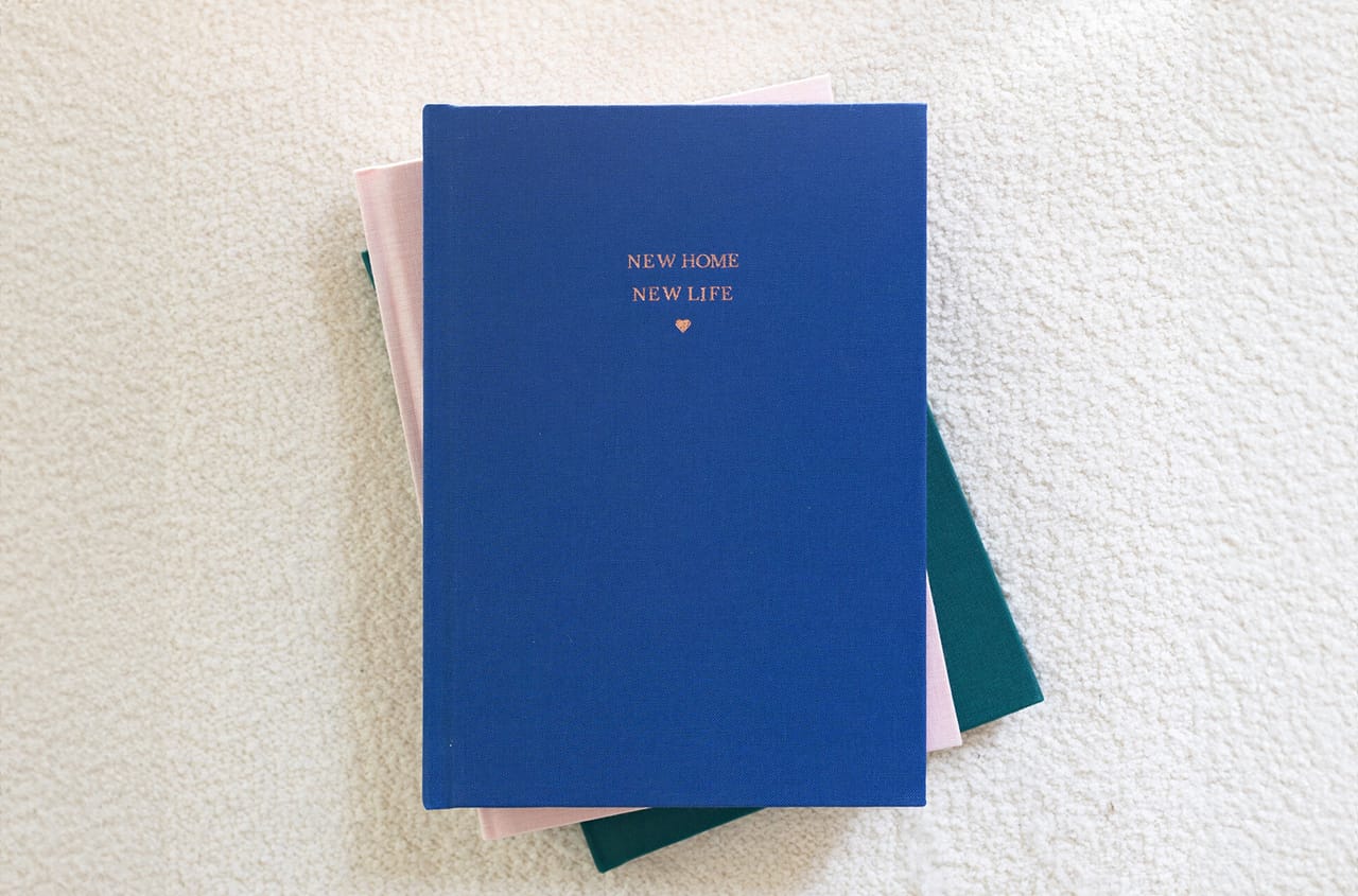 Foil Fabric Hardback Notebooks - Atelier Rosemood