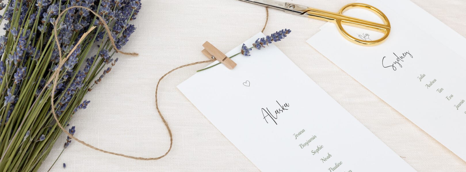 DIY Sitzplan-Ideen Hochzeit | Atelier Rosemood