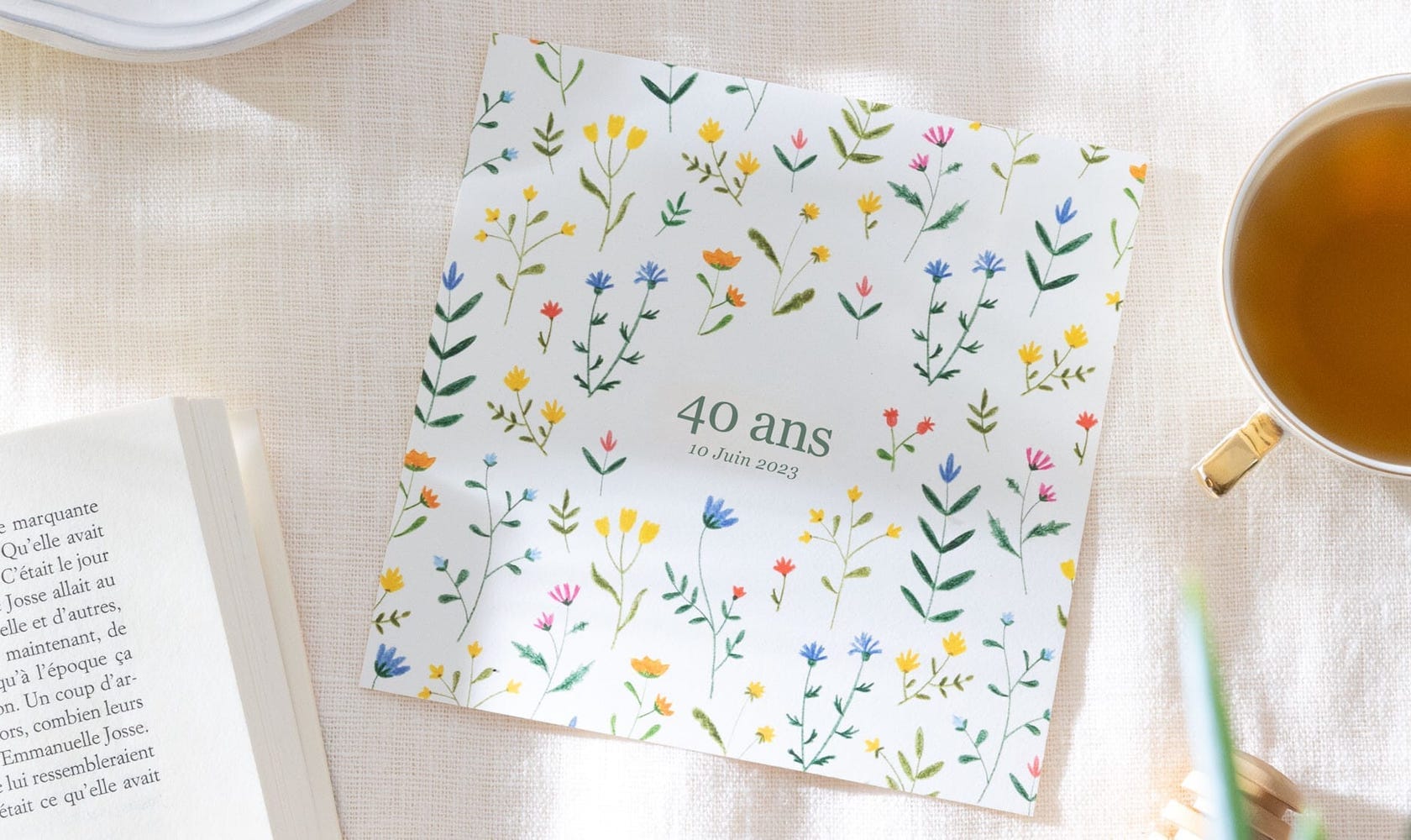 Texte pour cartes d’invitation anniversaire - Rosemood