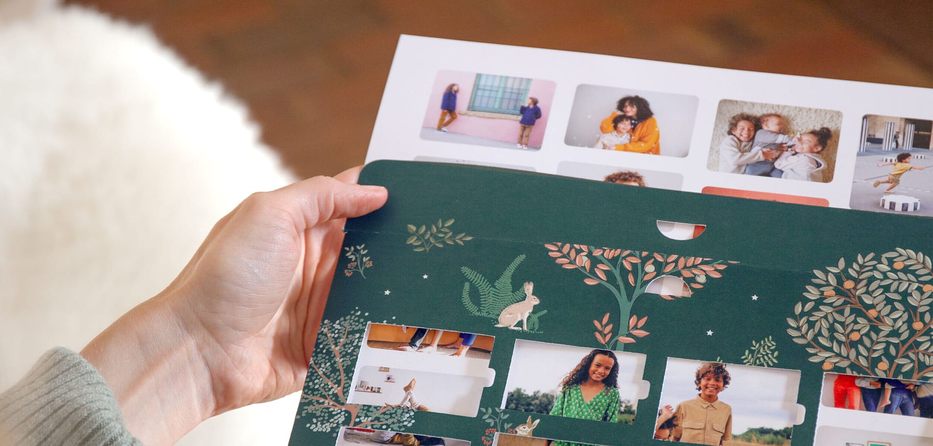 Calendrier de l’Avent personnalisé avec photos 2024 | Rosemood