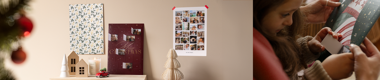 Foto-Adventskalender 2025 ☆ mit 24 Fotos selbst gestalten