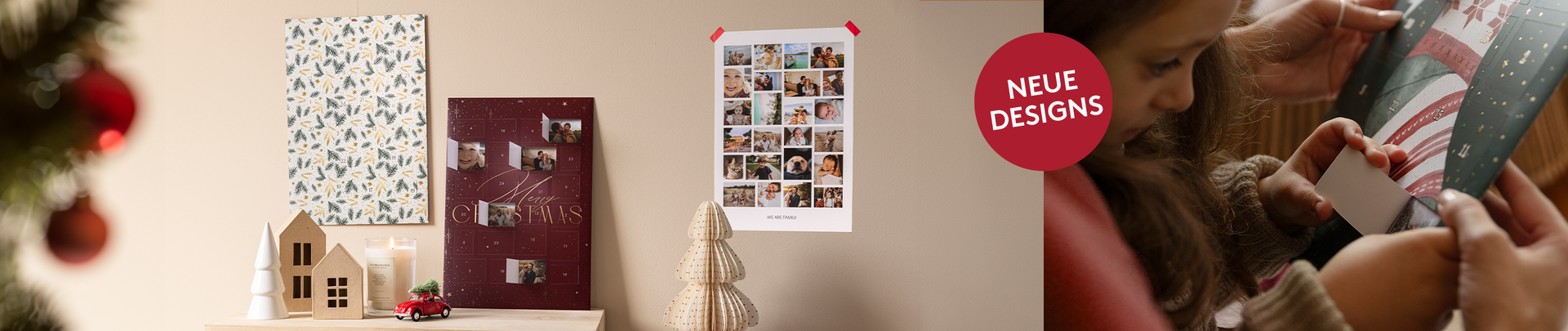 Foto-Adventskalender 2025 ☆ mit 24 Fotos selbst gestalten