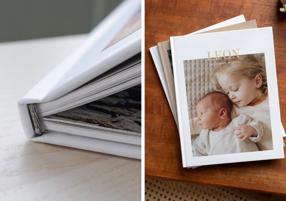 Fotobuch mit Hardcover-Einband gestalten