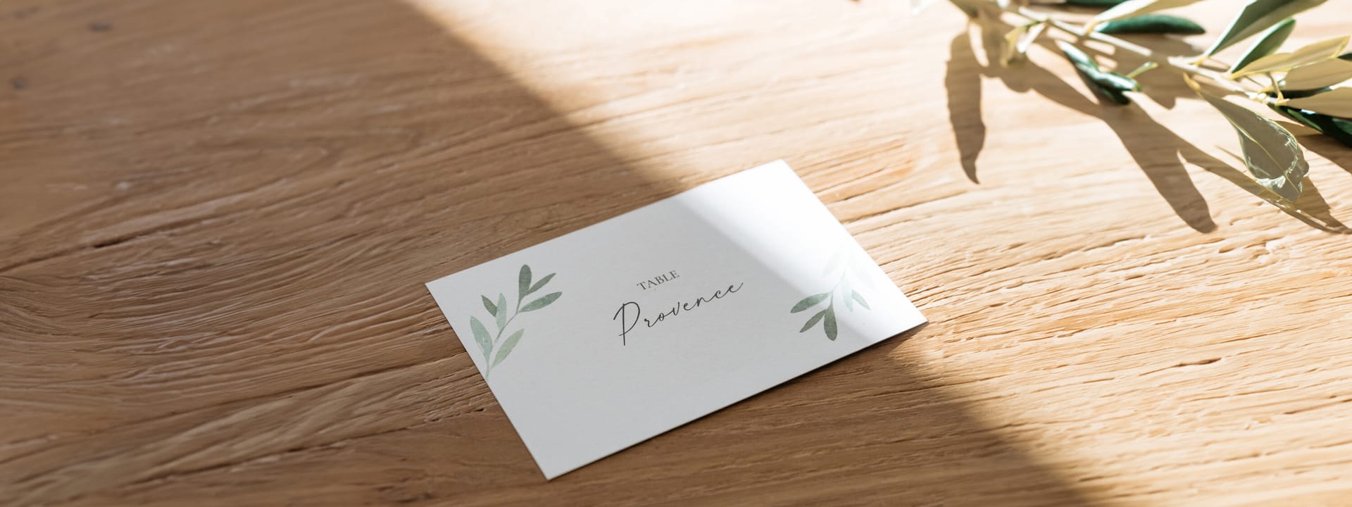 Marque-table de mariage personnalisé - Rosemood