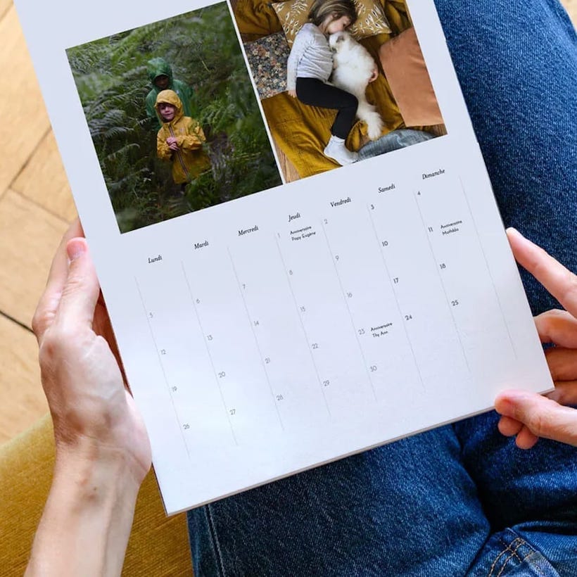 Découvrez nos modèles de calendriers personnalisés - Rosemood